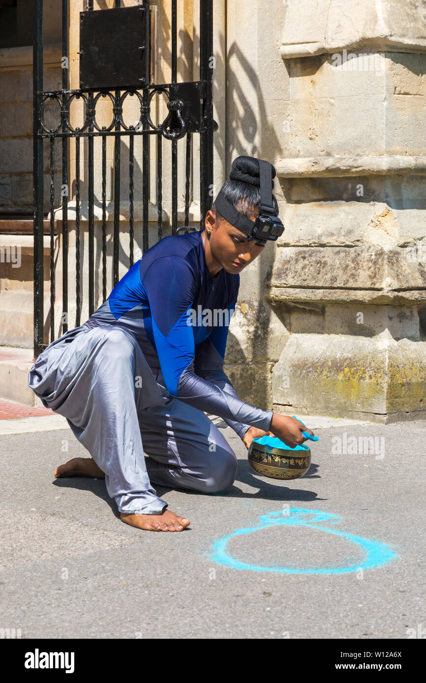 Bournemouth, Dorset UK. 29th June 2019. Dorset Moon, a celebration of ...