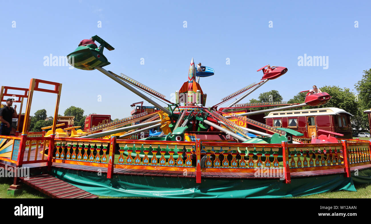 The Hurricane Jets, Carters Steam Fair, Peckham Rye Common, London, UK ...