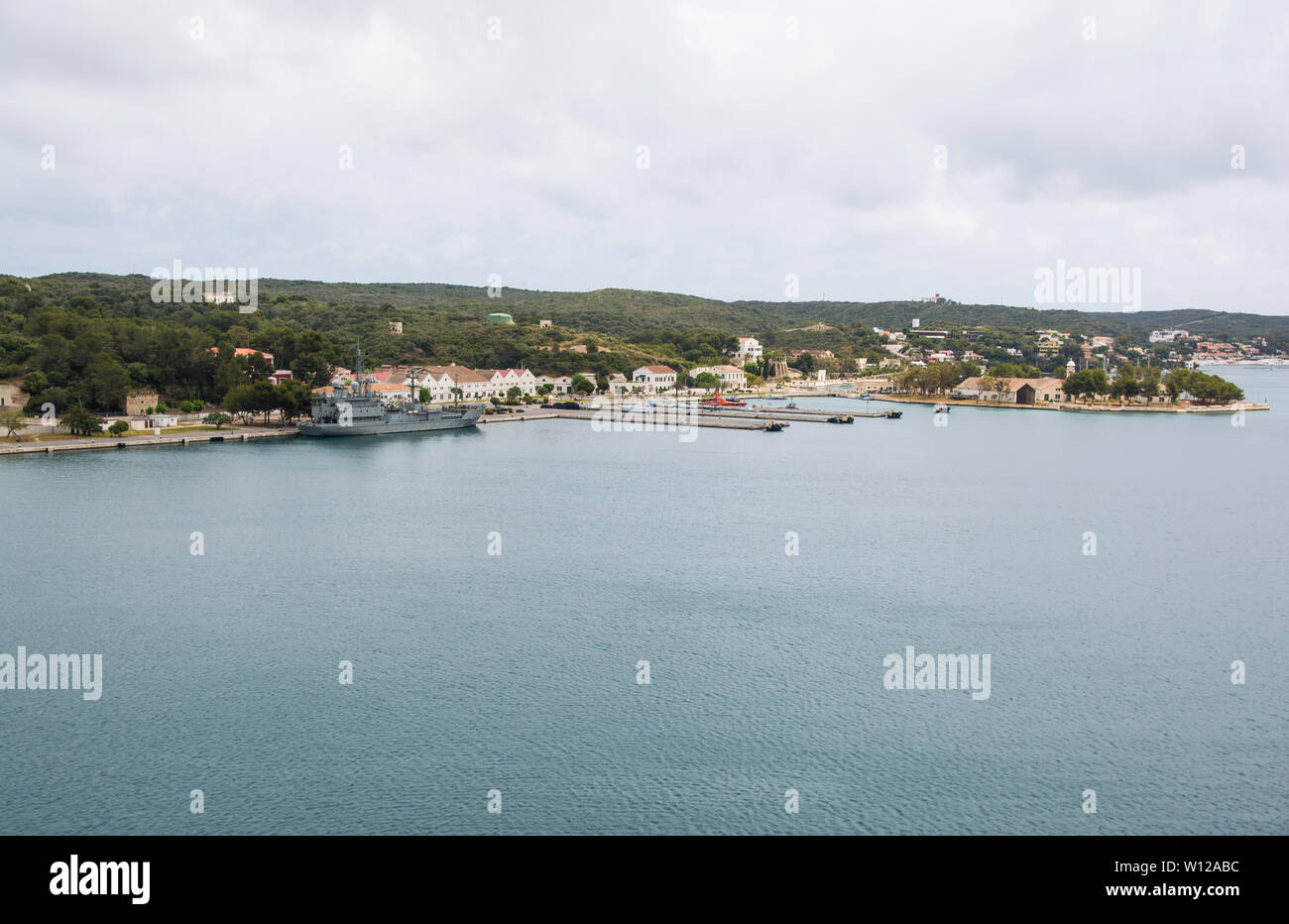 Port de Mao, Mahon Harbour, Menorca Stock Photo - Alamy