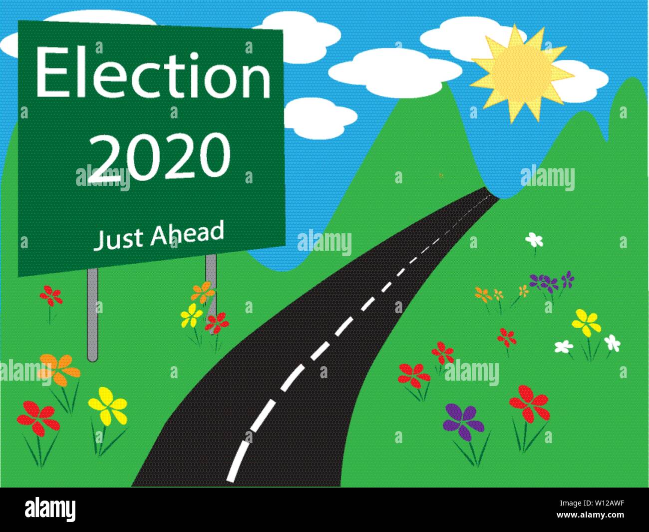 Presidential primary season Stock Vector Images - Alamy