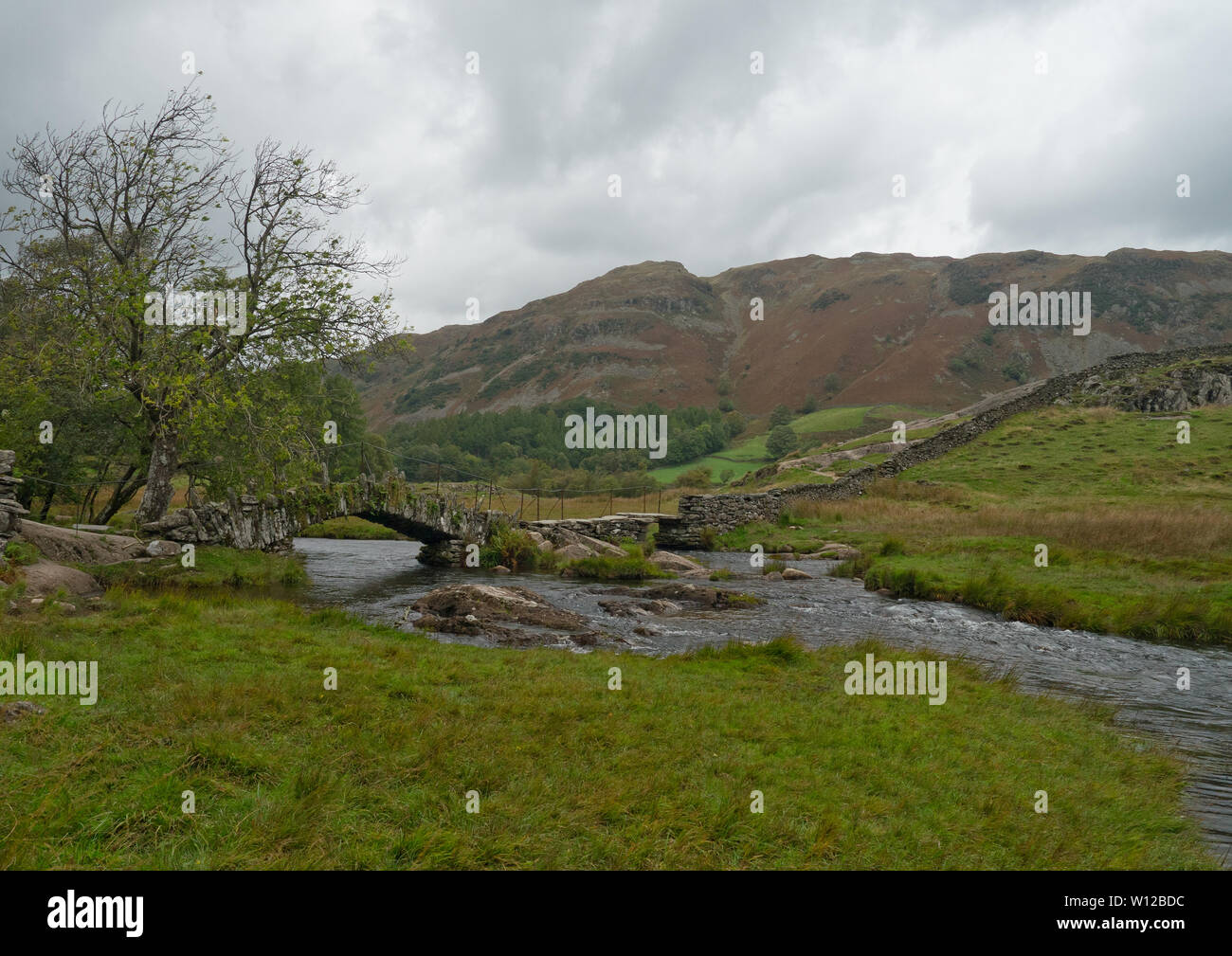 Slater Bridge near Little Langdale in Lake District, UK Stock Photo - Alamy