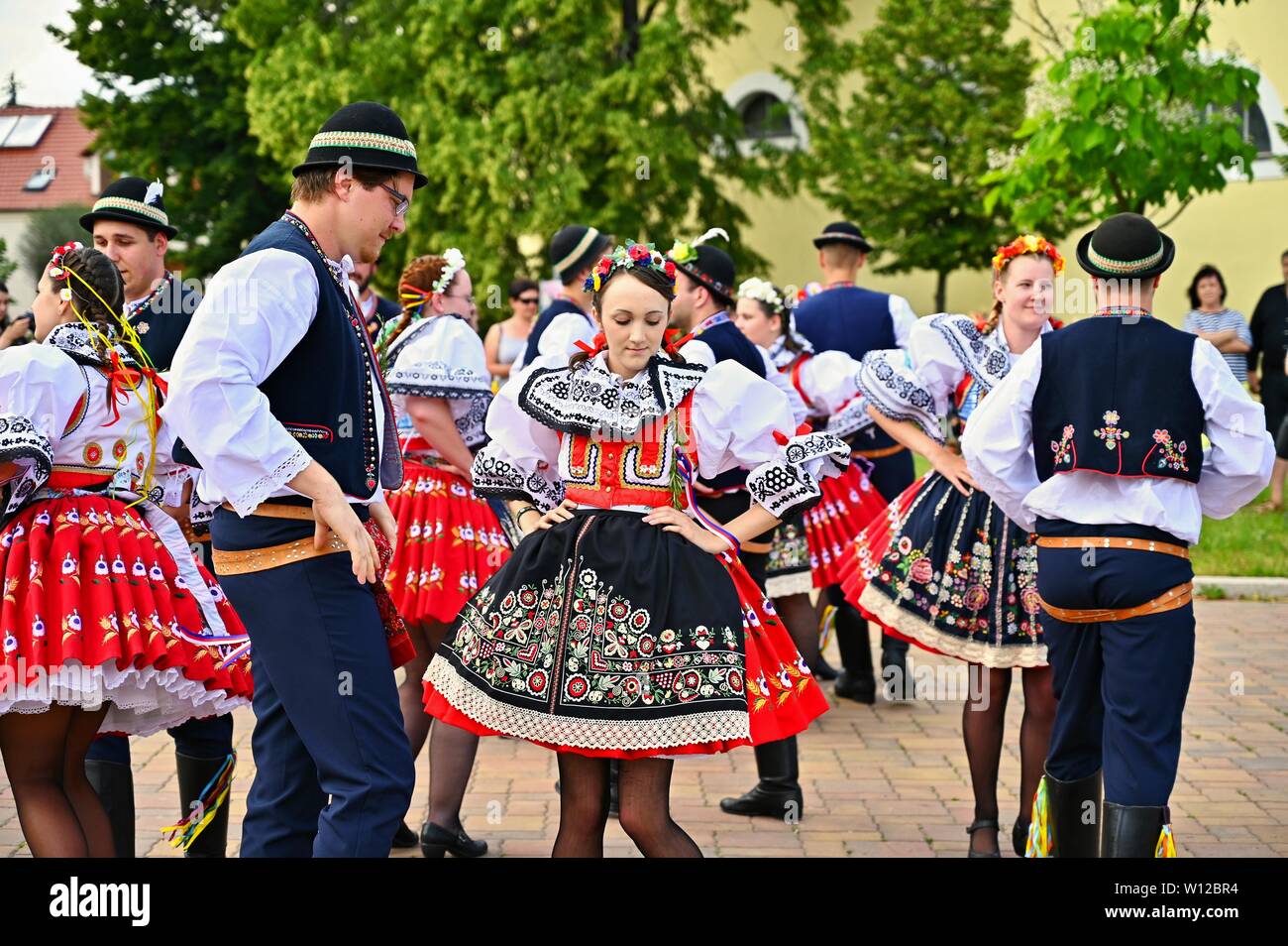 Prague Traditional Dress Dancing High Resolution Stock Photography and ...