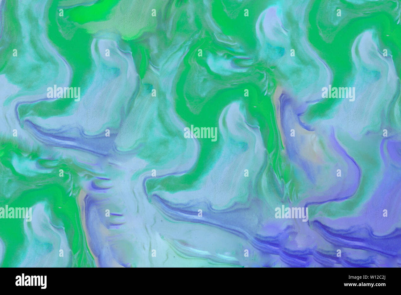 Multicolored background with fingerprints made from plasticine. Play ...