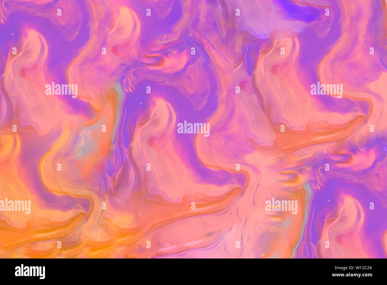 Multicolored background with fingerprints made from plasticine. Play ...