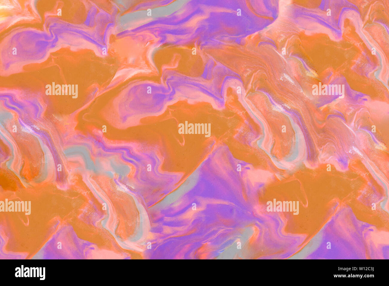 Multicolored background with fingerprints made from plasticine. Play ...