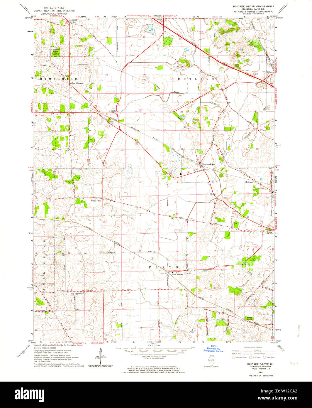 Pingree grove hi-res stock photography and images - Alamy