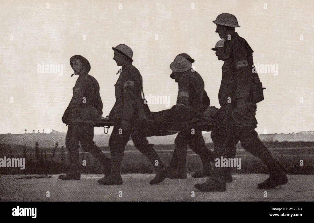 American trench wounded hi-res stock photography and images - Alamy