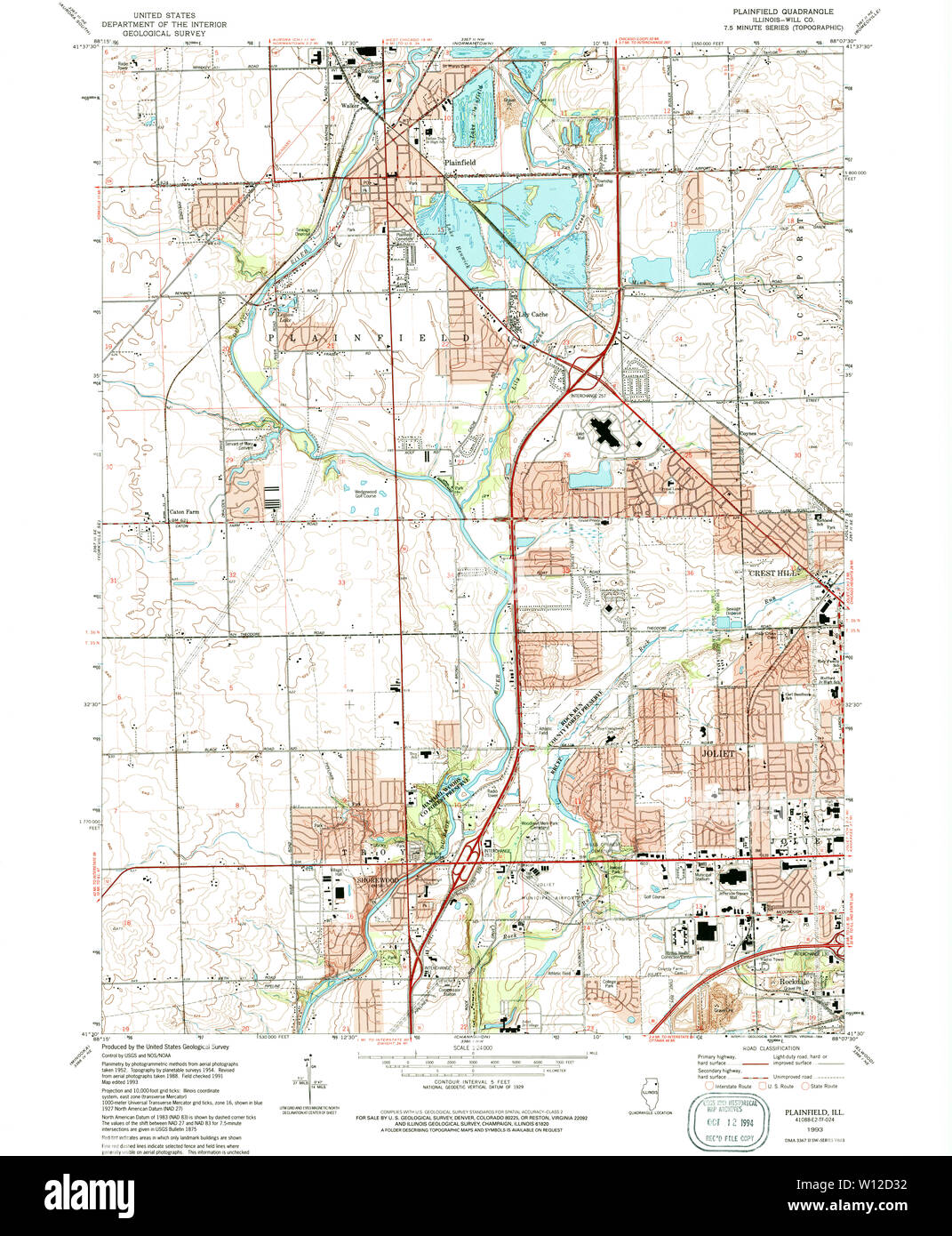 Plainfield Illinois High Resolution Stock Photography and Images - Alamy