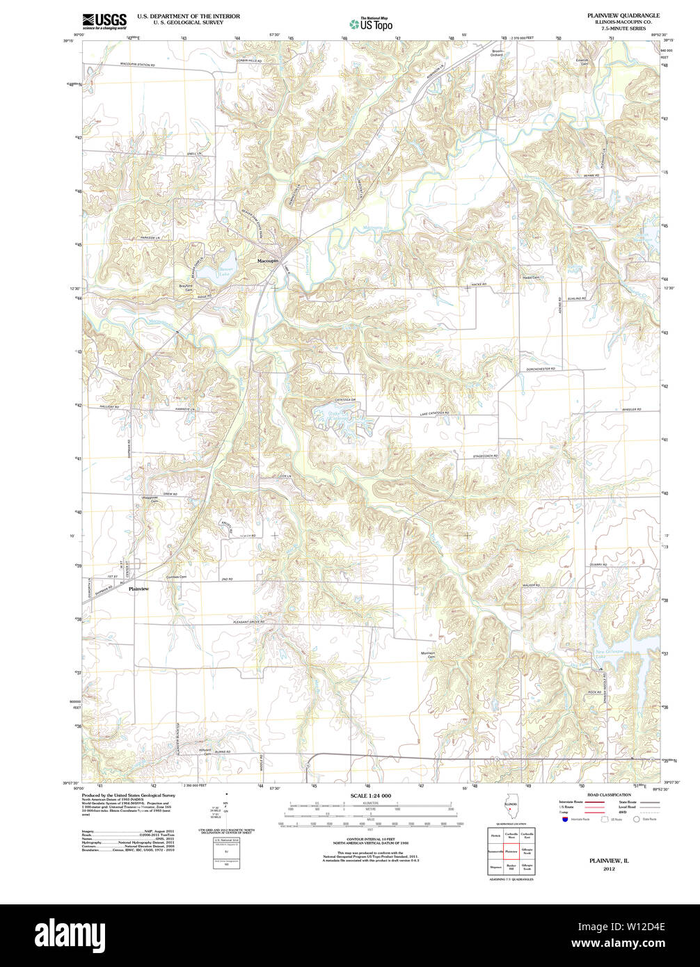 Map of plainview Cut Out Stock Images & Pictures - Alamy