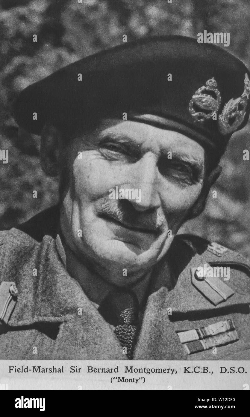 Bernard Montgomery High Resolution Stock Photography and Images - Alamy