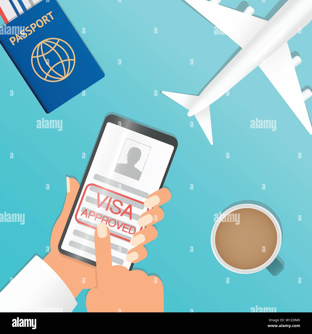 Visa approved hi-res stock photography and images - Alamy