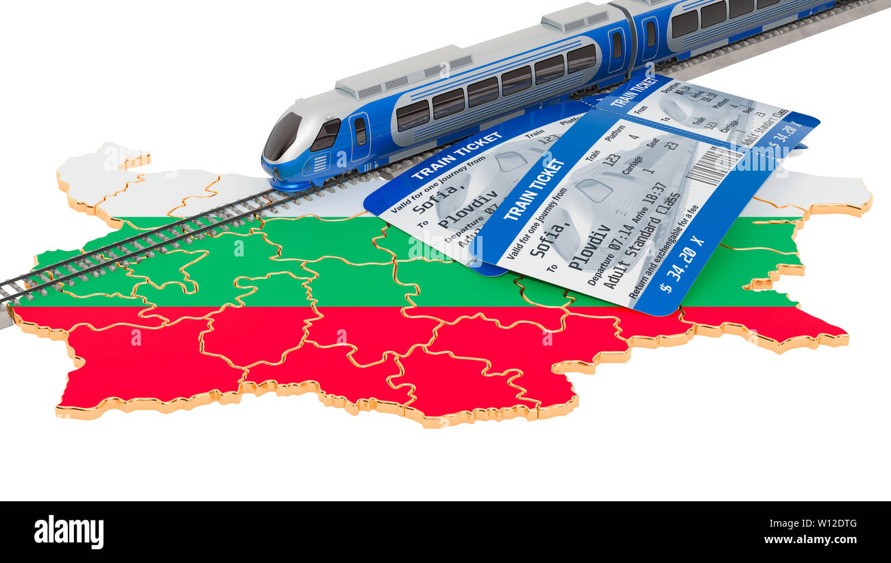Bulgaria railway map hi-res stock photography and images - Alamy