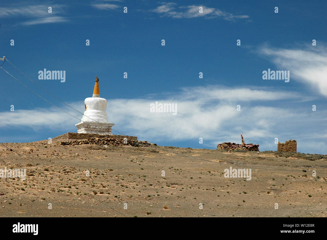 Sand stupa symbol worship buddhism hi-res stock photography and images ...