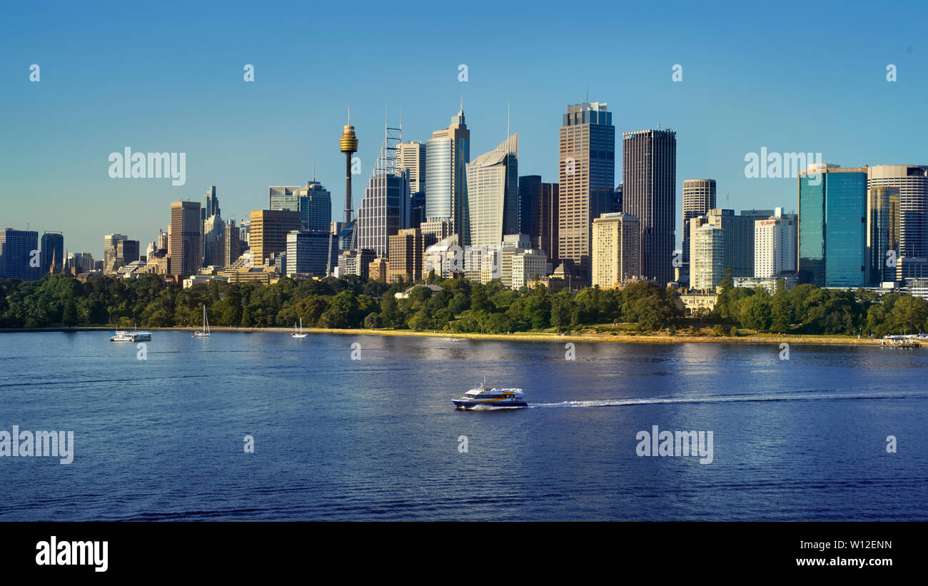 Early morning skyline - Sydney, Australia Stock Photo - Alamy