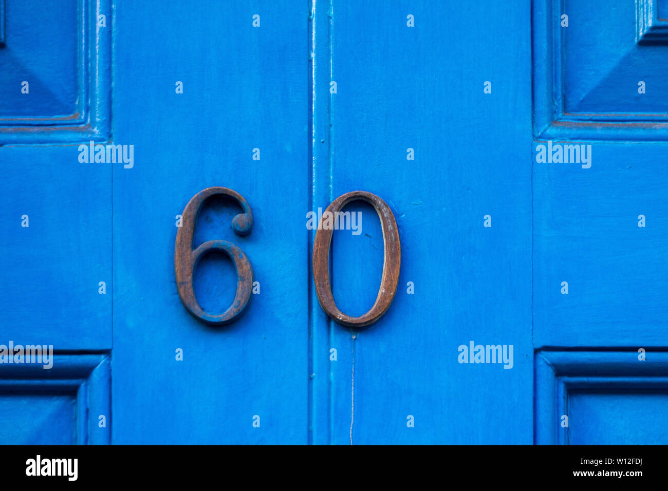 Blue paneled door hi-res stock photography and images - Alamy