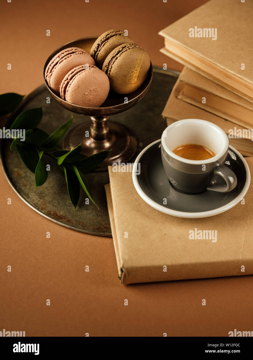 A classic French dessert macaron Stock Photo - Alamy