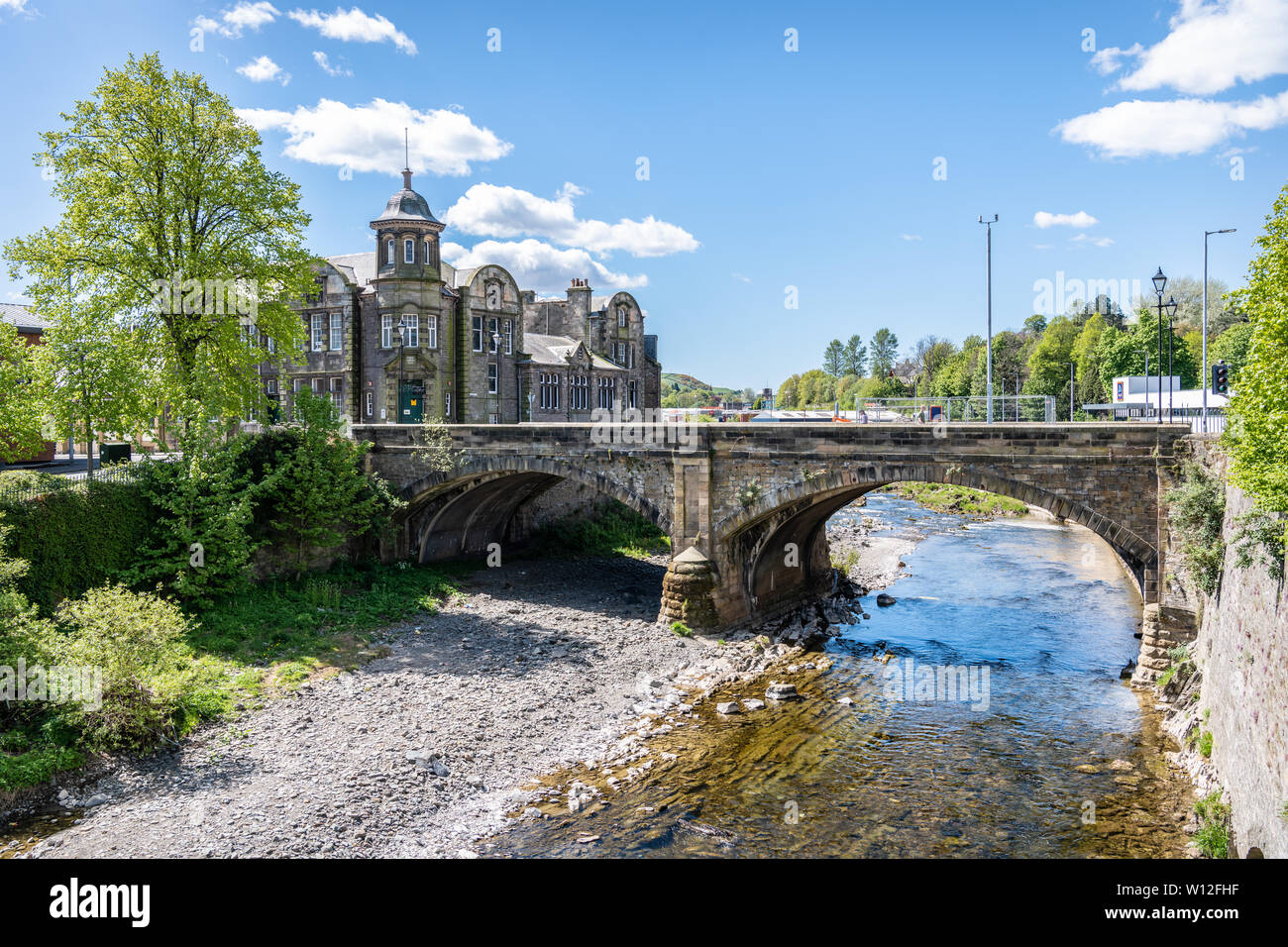 River Teviot, Hawick, Scotland Stock Photo - Alamy