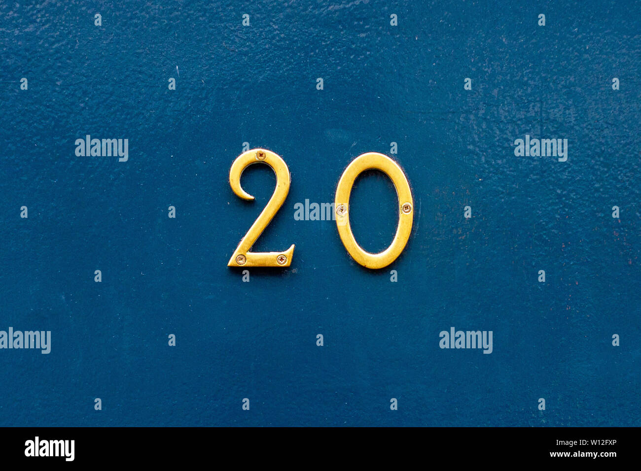 20 house number hi-res stock photography and images - Alamy