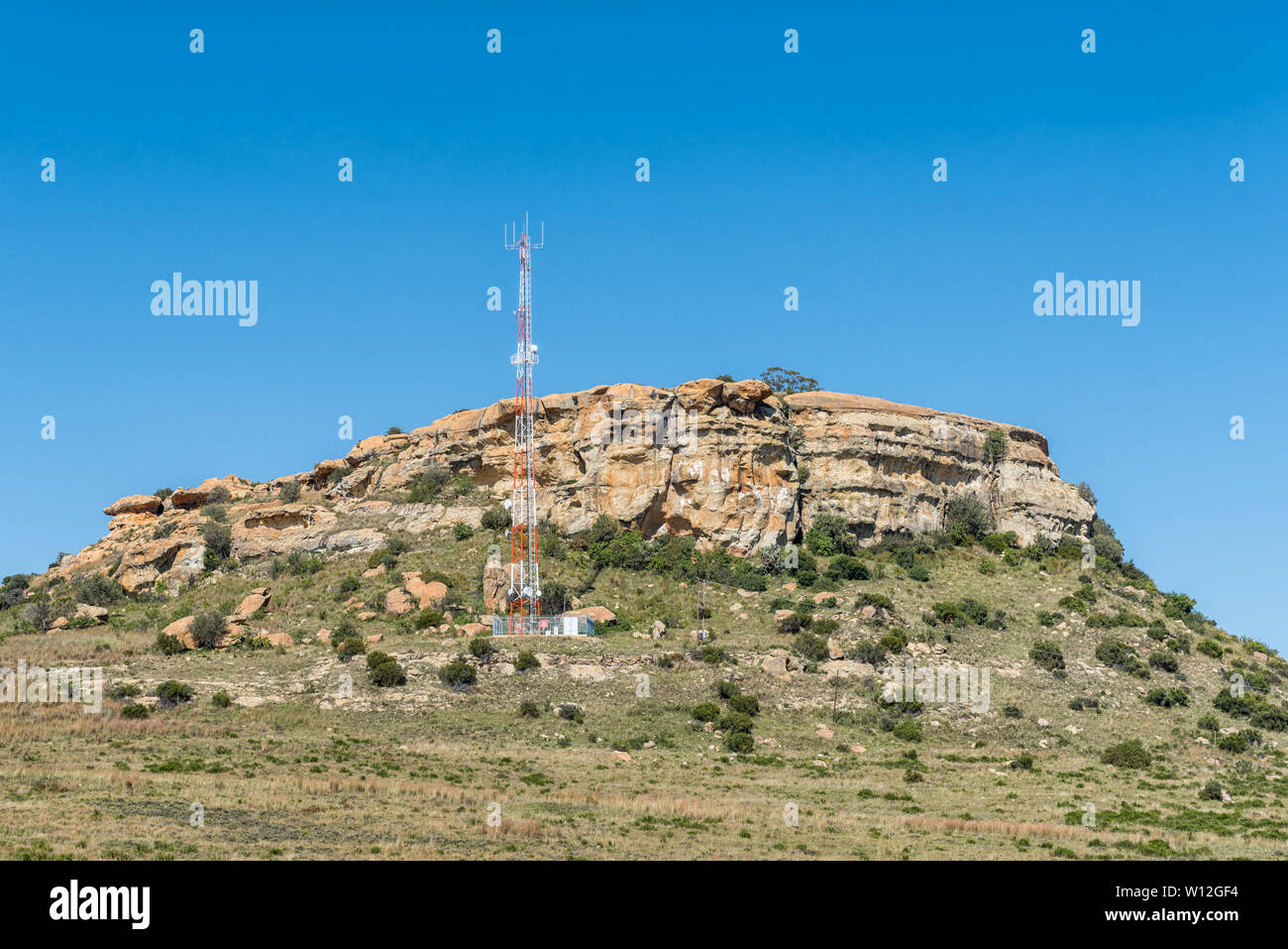 PAUL ROUX, SOUTH AFRICA, MAY 1, 2019: A typical landscape, with ...