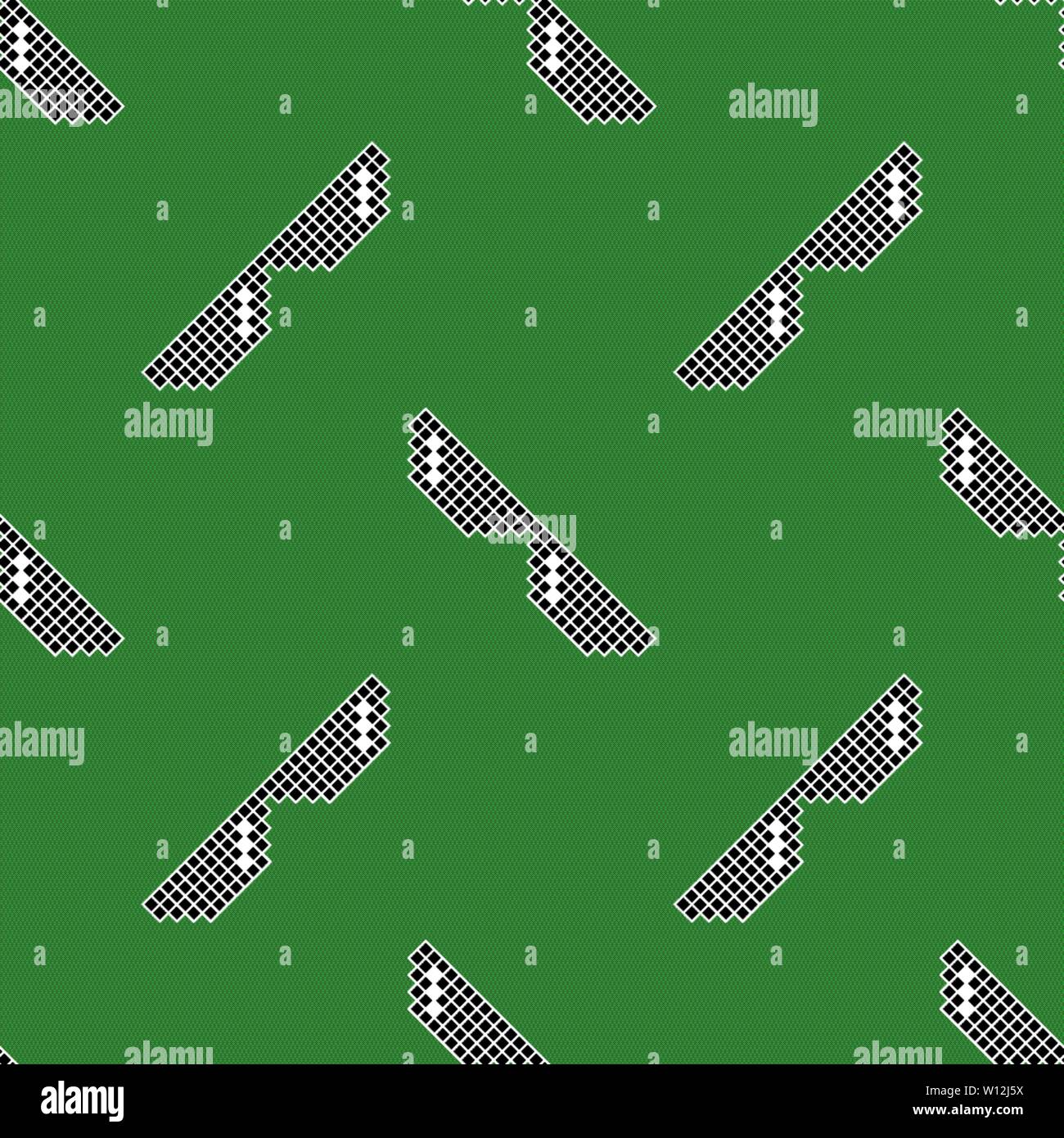 Black Pixel Sunglasses Seamless Pattern Stock Vector Image & Art - Alamy