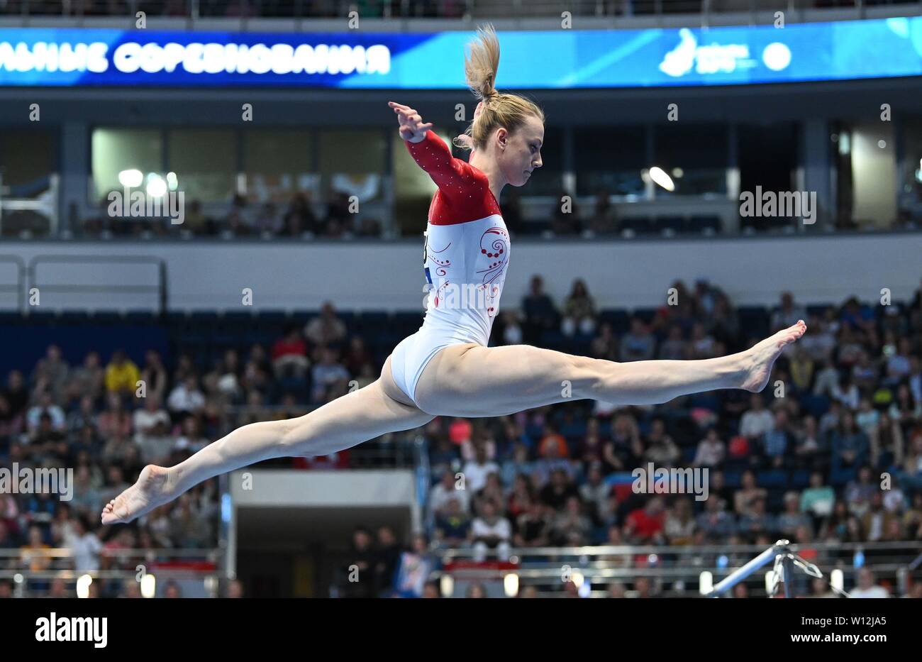 Minsk. Belarus. 29 June 2019. Gabriela Janik (POL) during the womens ...