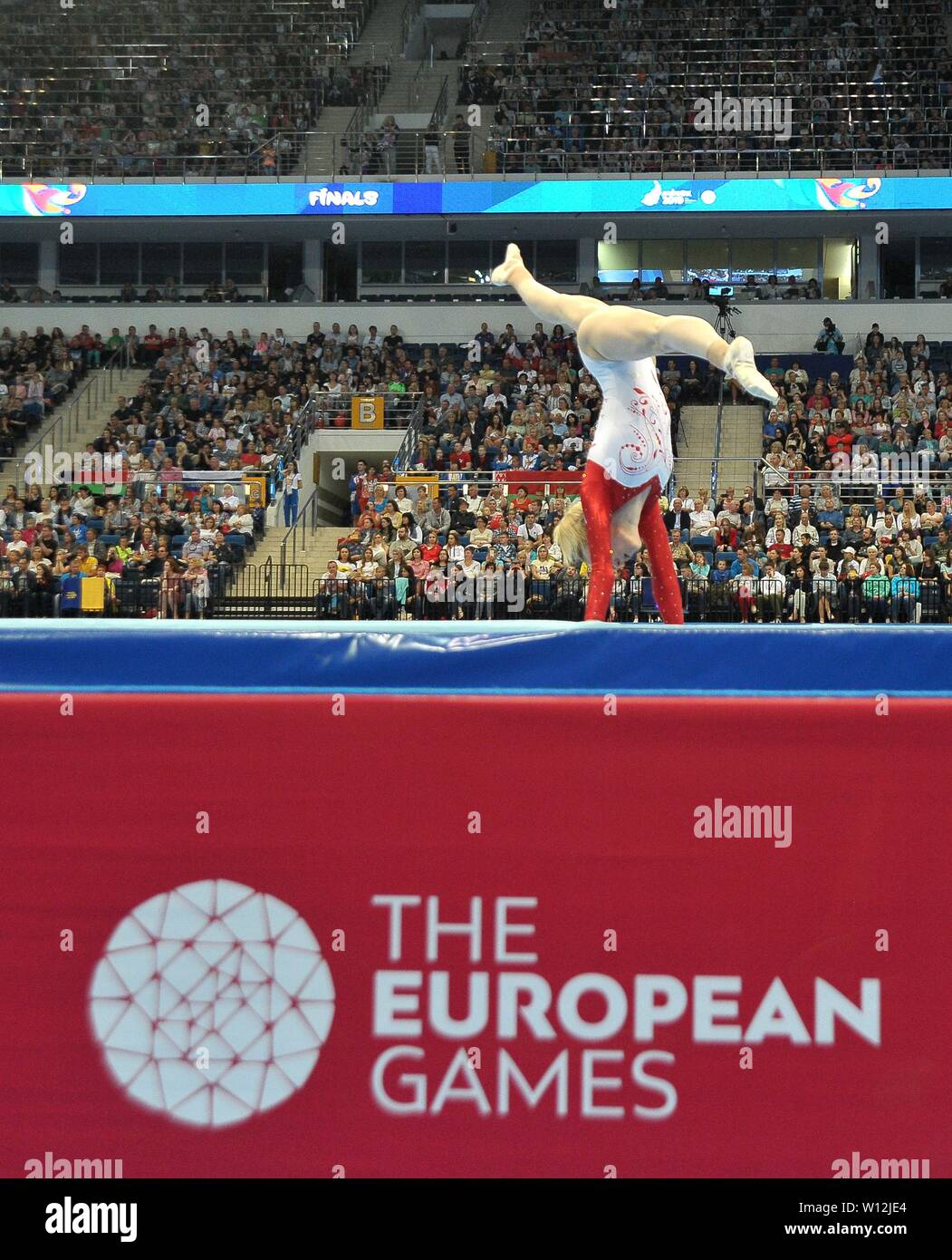 Minsk. Belarus. 29 June 2019. Gabriela Janik (POL) during the womens ...