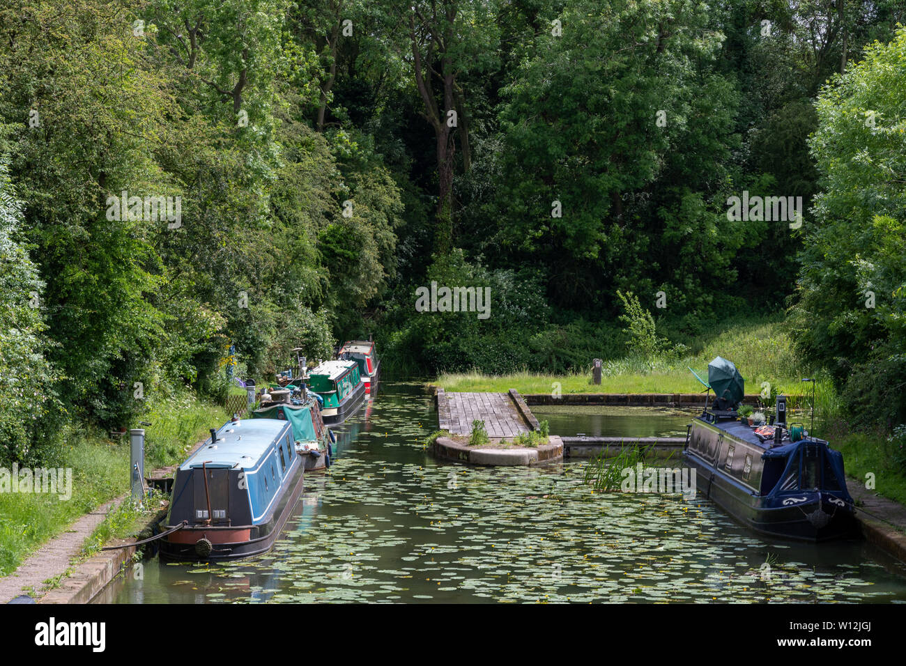 Foxton lock hi-res stock photography and images - Alamy