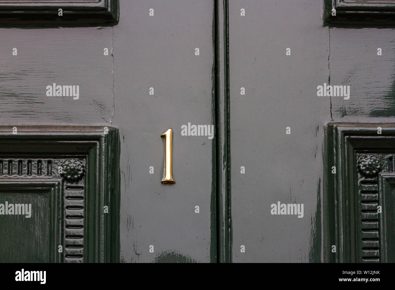 House Numbers 1 High Resolution Stock Photography and Images - Alamy