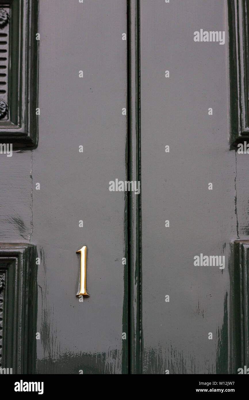 Old number one hi-res stock photography and images - Alamy
