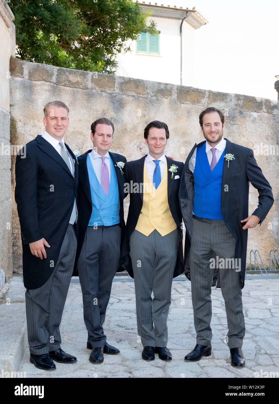 Pollensa, Spain. 29th June, 2019. Otto Furst zu Castell-Rudenhausen, Dr.Axel Graf von Schwerin ...