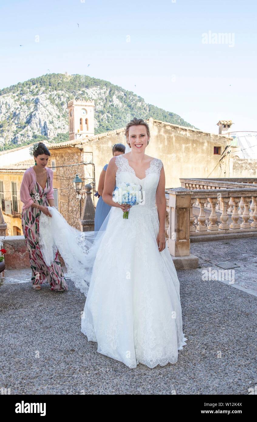 Pollensa, Spain. 29th June, 2019. Angelina Gräfin zu Solms ...