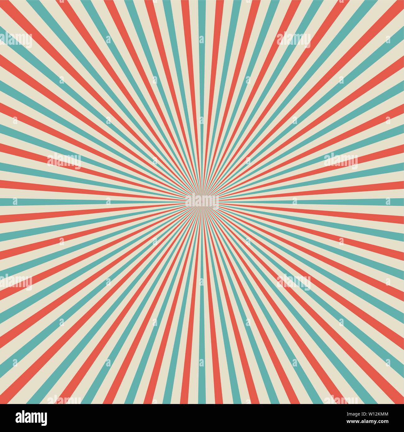 Retro Sunburst Stock Vector Images Alamy