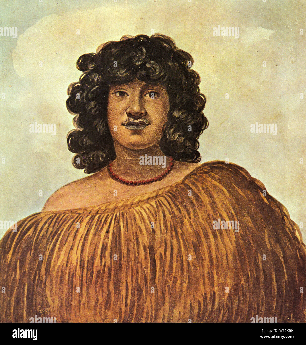 Maori tattoo face woman hi-res stock photography and images - Alamy