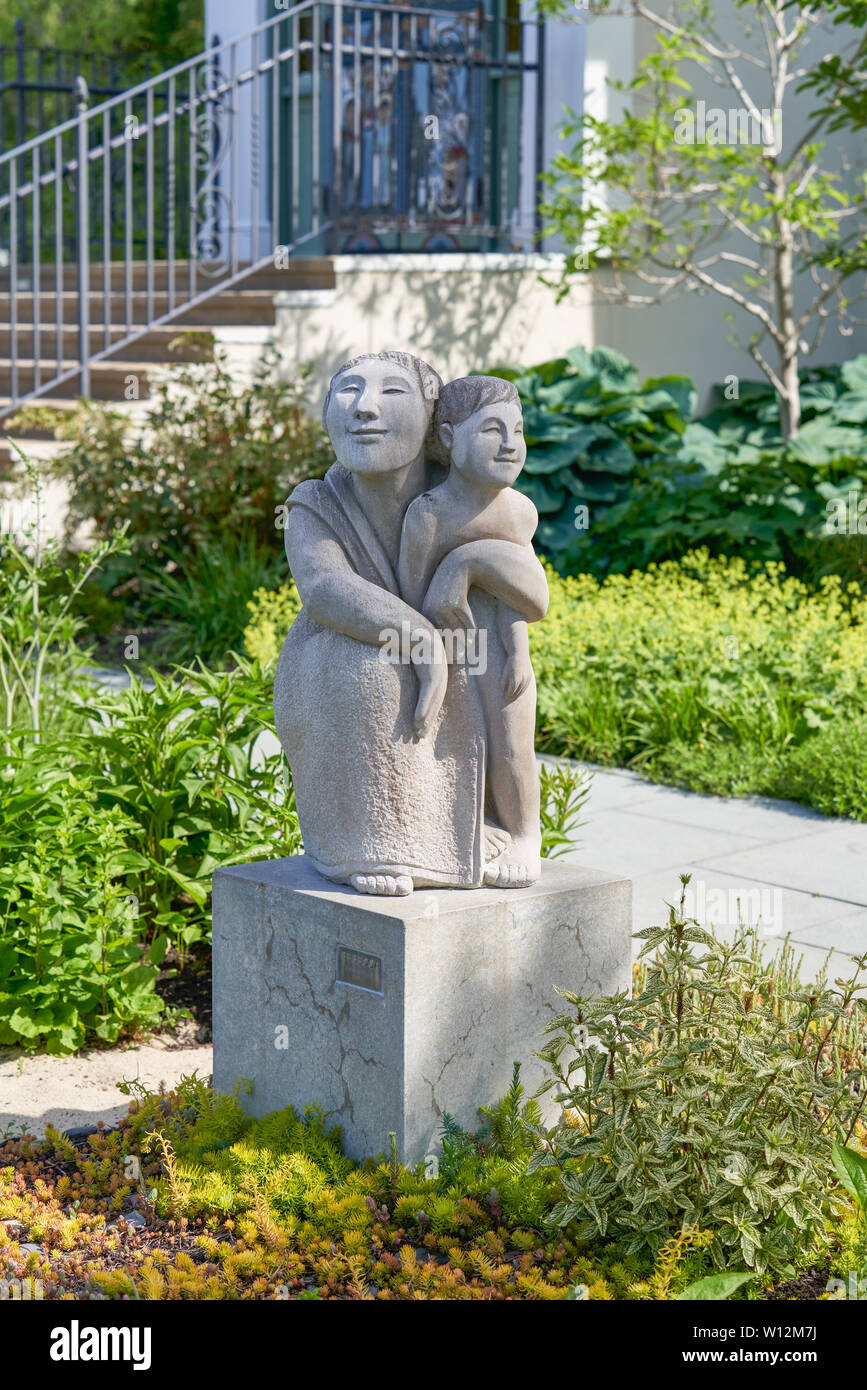 Wellfleet, MA - June 12, 2019: Sculpture titled "Rebecca" by Patricia ...