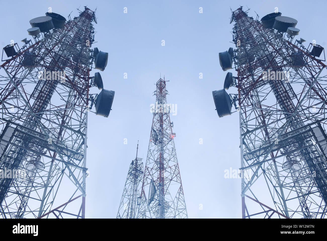 Television tower guy wire hi-res stock photography and images - Alamy