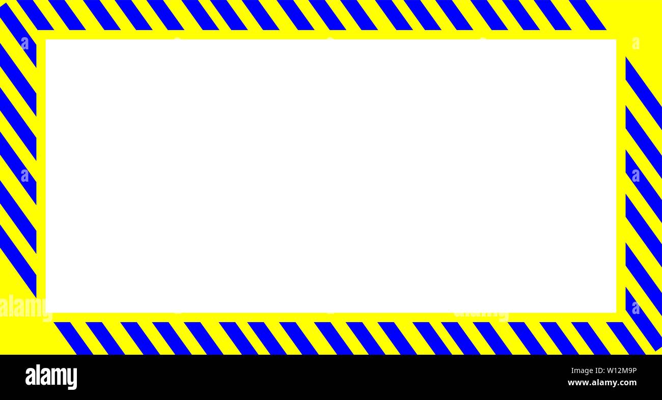 white rectangle frame blue lines Stock Vector Image & Art - Alamy