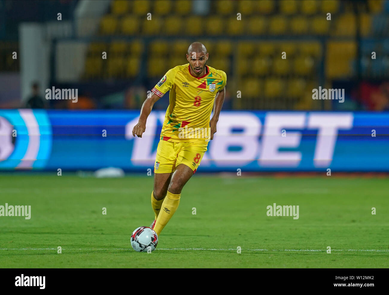 Ismailia, Egypt. 29th June, 2019. Jordan Souleymane Adeoti of Benin ...