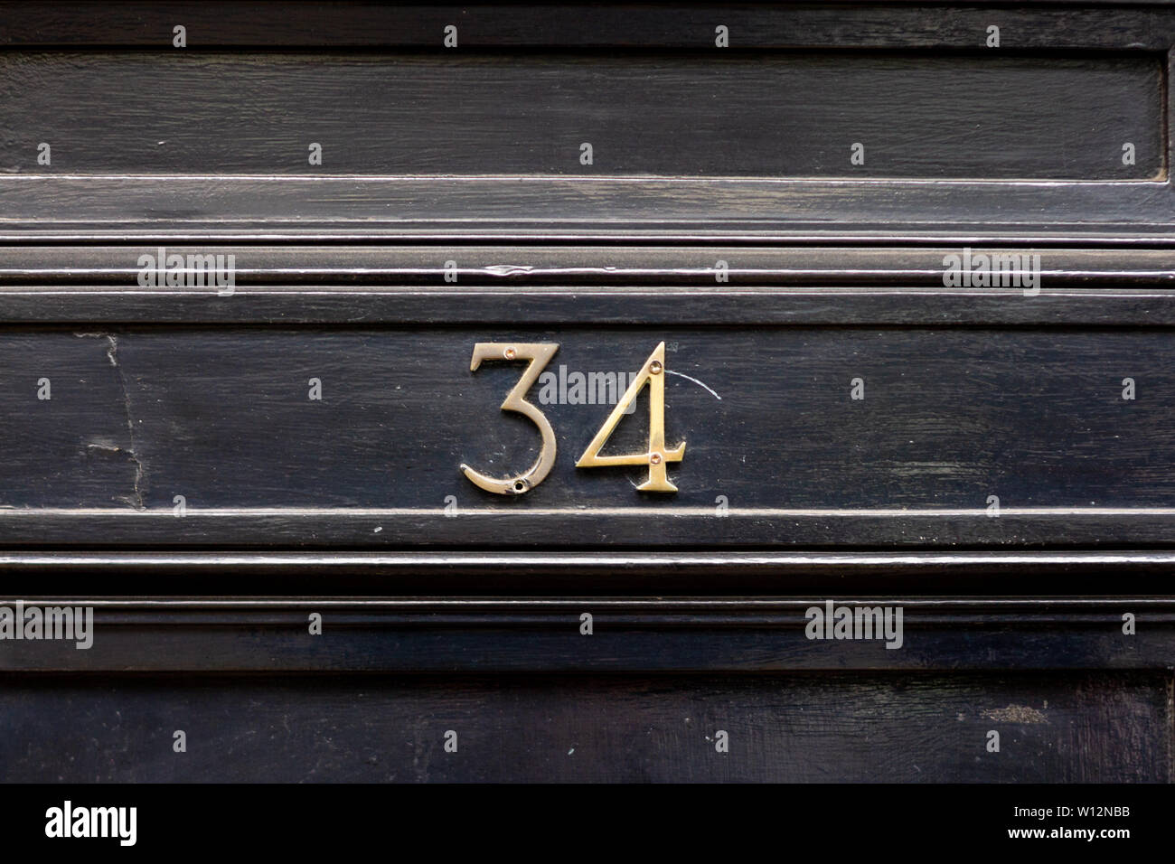 House number 34 hi-res stock photography and images - Alamy