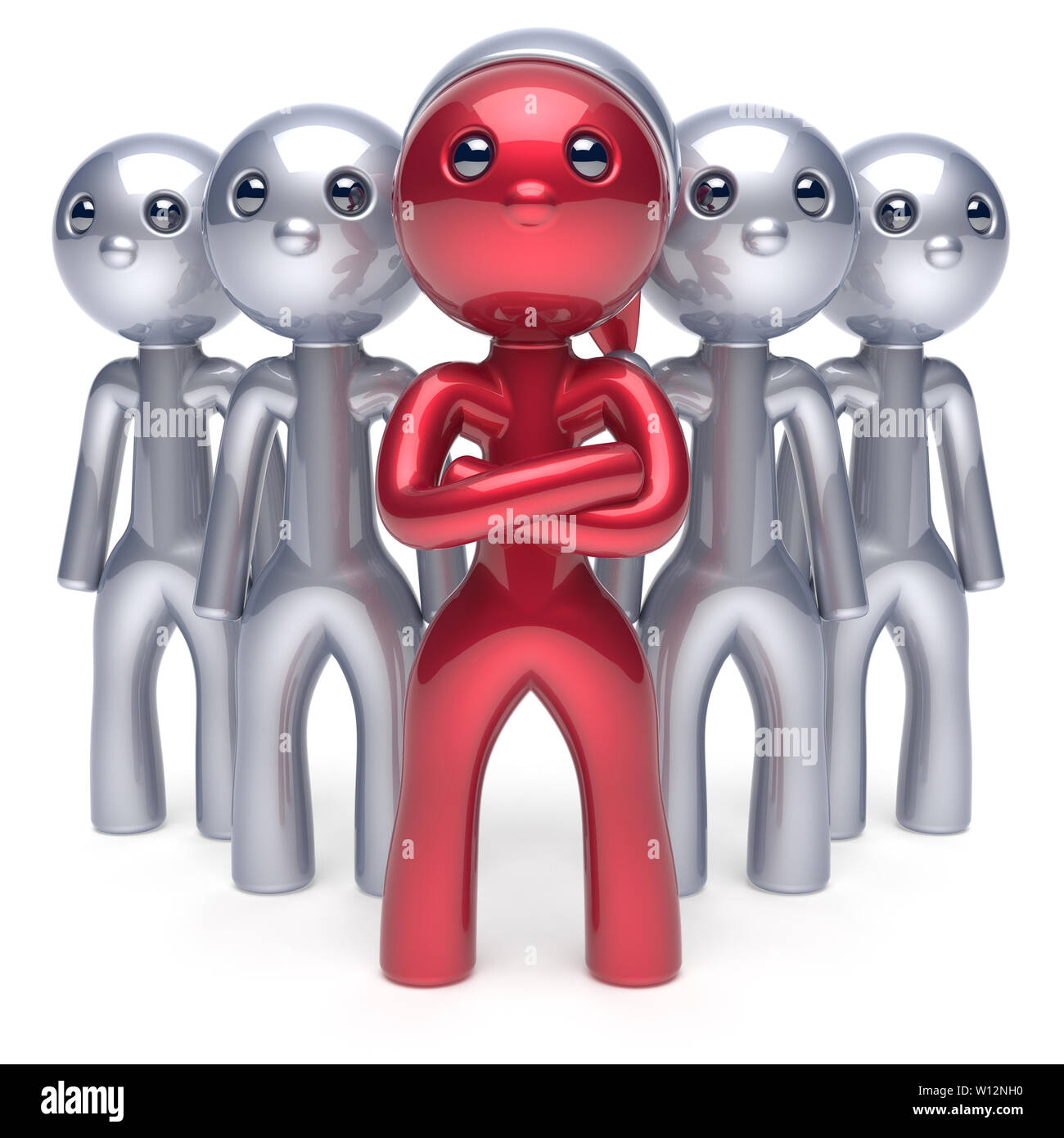 Leadership cartoon hi-res stock photography and images - Alamy