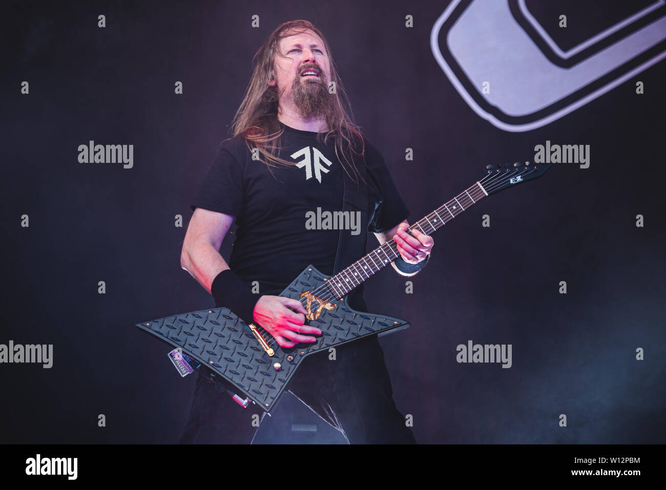 Johan Soderberg , guitarist of the swedish melodic death metal band ...