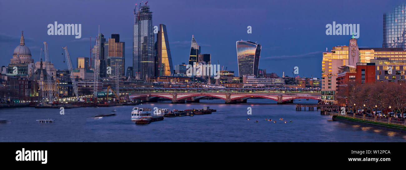 Panorama view of city of London, England, UK Stock Photo - Alamy