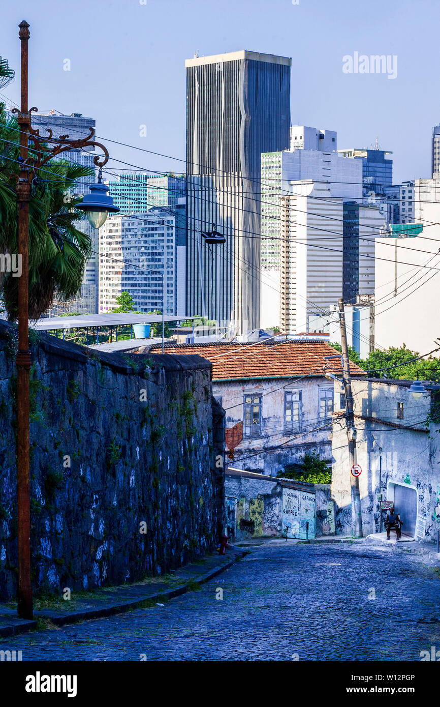 streets of Rio Du Janeiro Stock Photo - Alamy