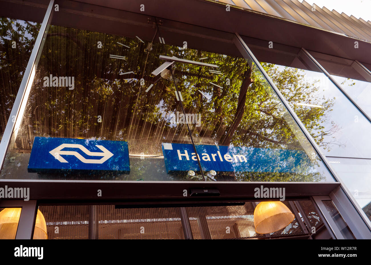 Haarlem railway station holland train rail hi-res stock photography and ...