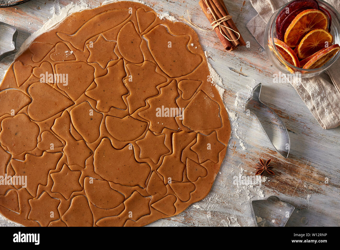 Gingerbread texture hi-res stock photography and images - Alamy