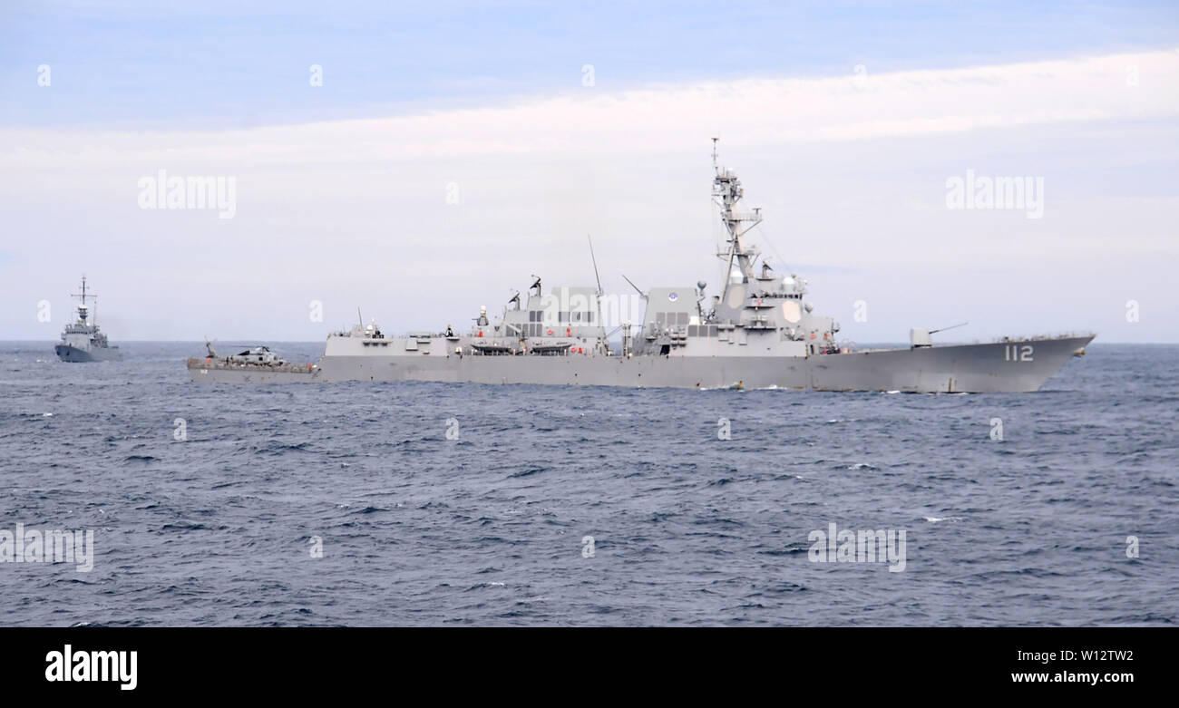PACIFIC OCEAN (June 27, 2019) - The Arleigh Burke-class guided-missile ...