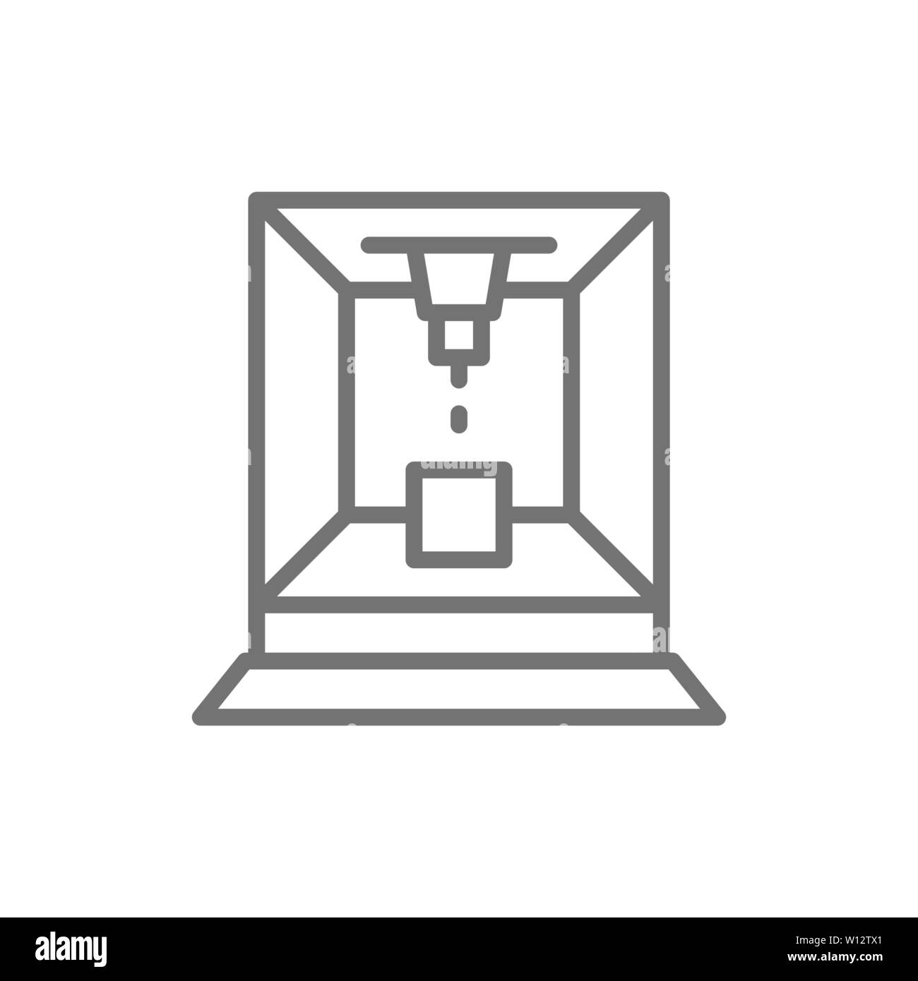 Precision casting factory Stock Vector Images - Alamy