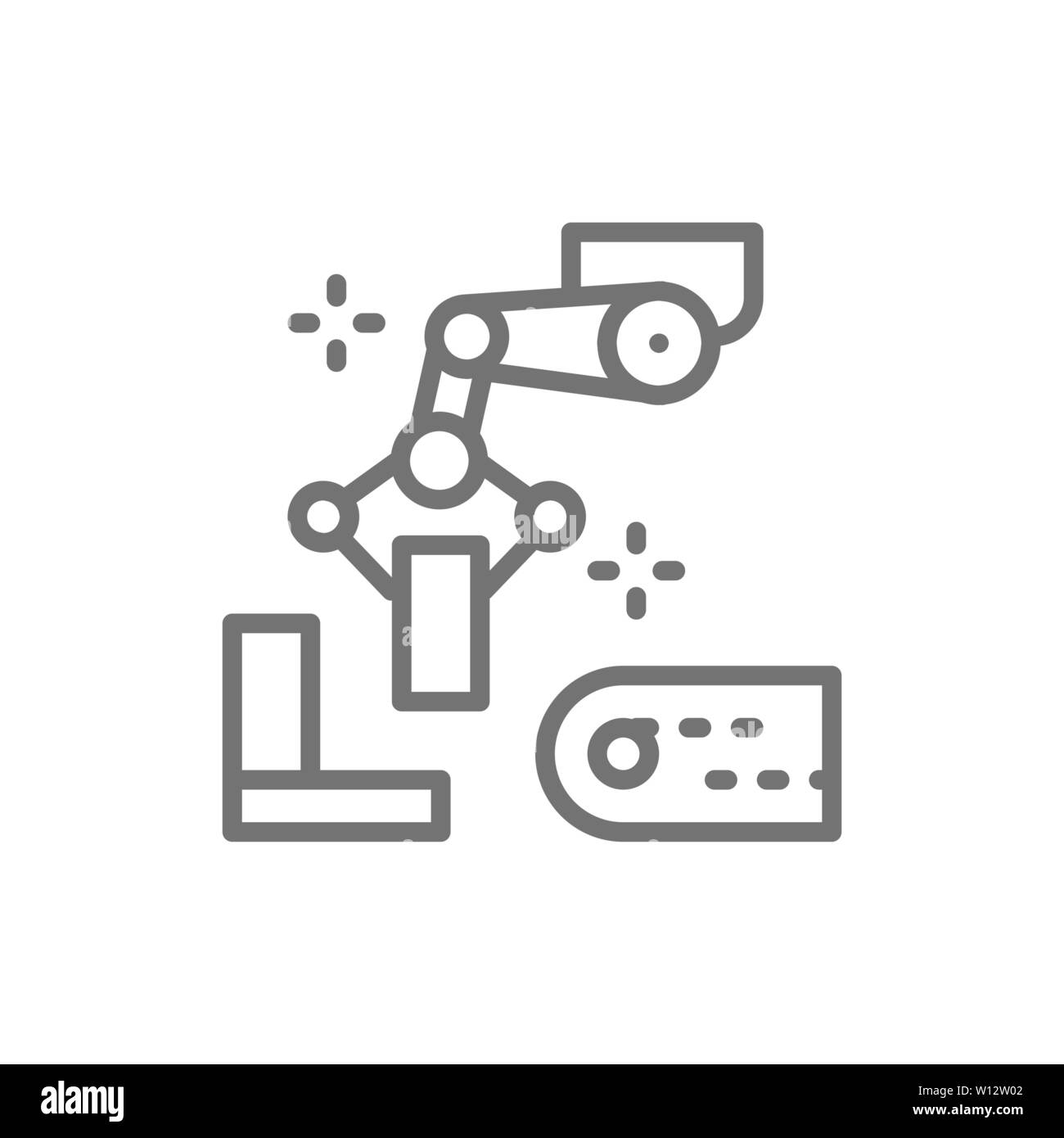 Robotic manipulator Stock Vector Images - Alamy