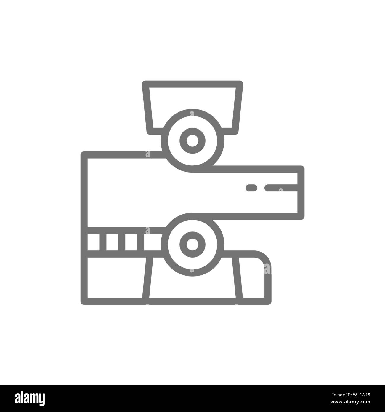 Iron rolling mill Stock Vector Images - Alamy