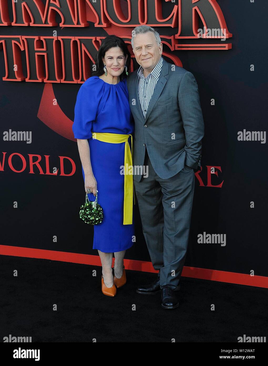Paul Reiser and Paula Ravets attend the 'Stranger Things' Season 3 ...