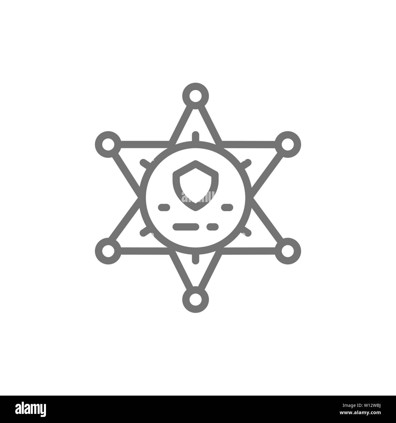 Washington police badge hi-res stock photography and images - Alamy